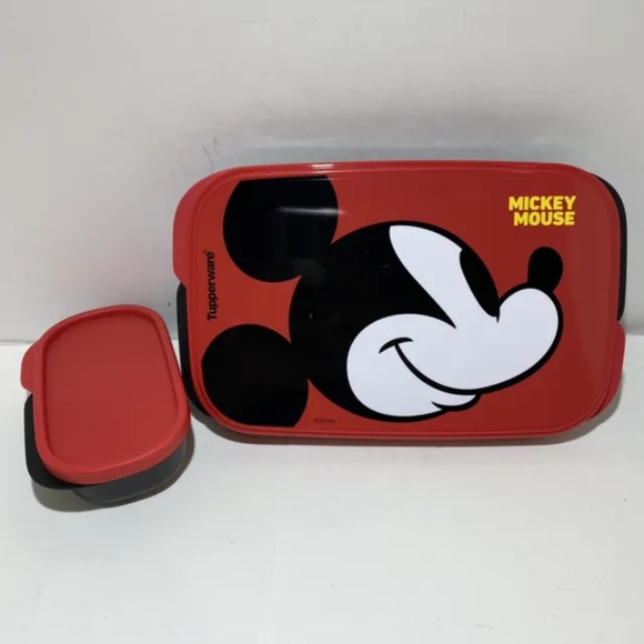 Tupperware | Other | Tupperware Disney Mickey Mouse Slim Lunch ...